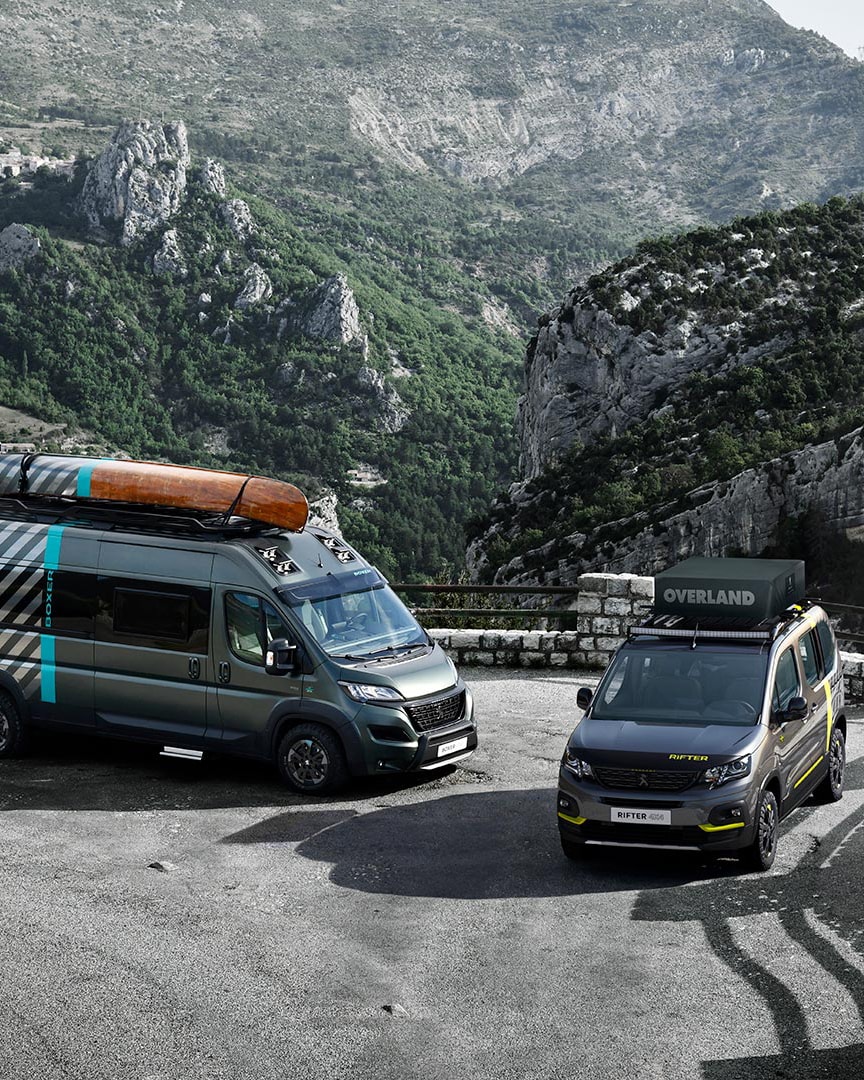 The Peugeot Rifter Concept | The 4x4 van from PEUGEOT